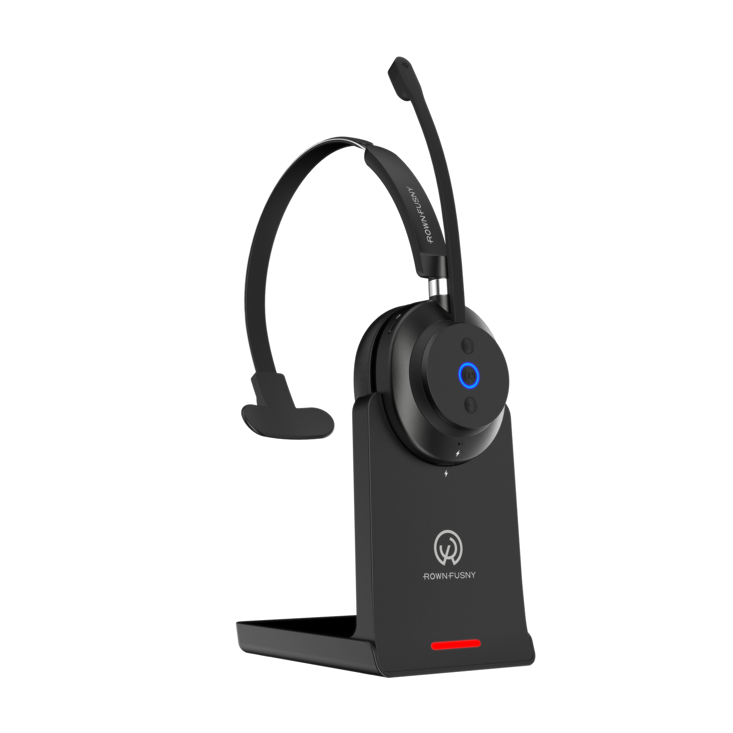 RownFusny R03-P Wireless Headset with Charging Dock | 2.4G & BT 5.3s